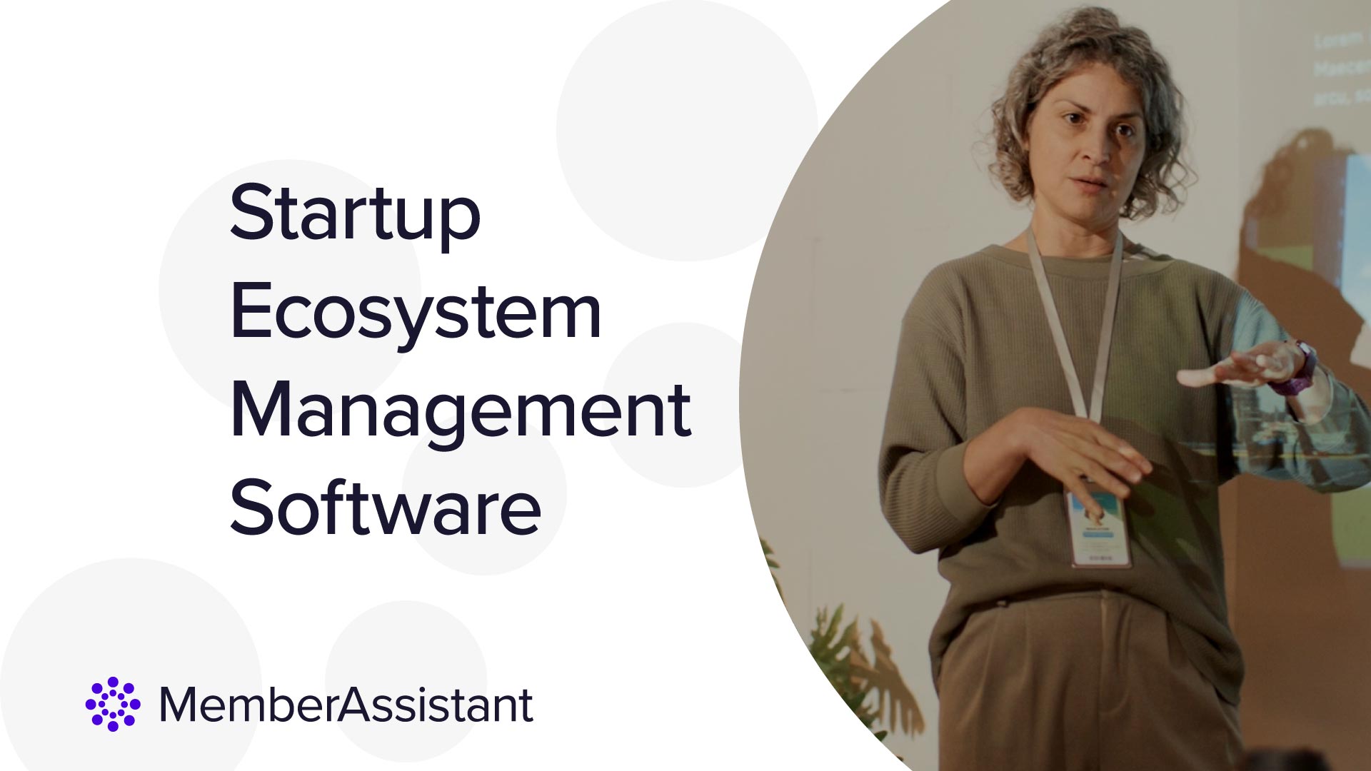 Startup Ecosystem Software - Member Assistant